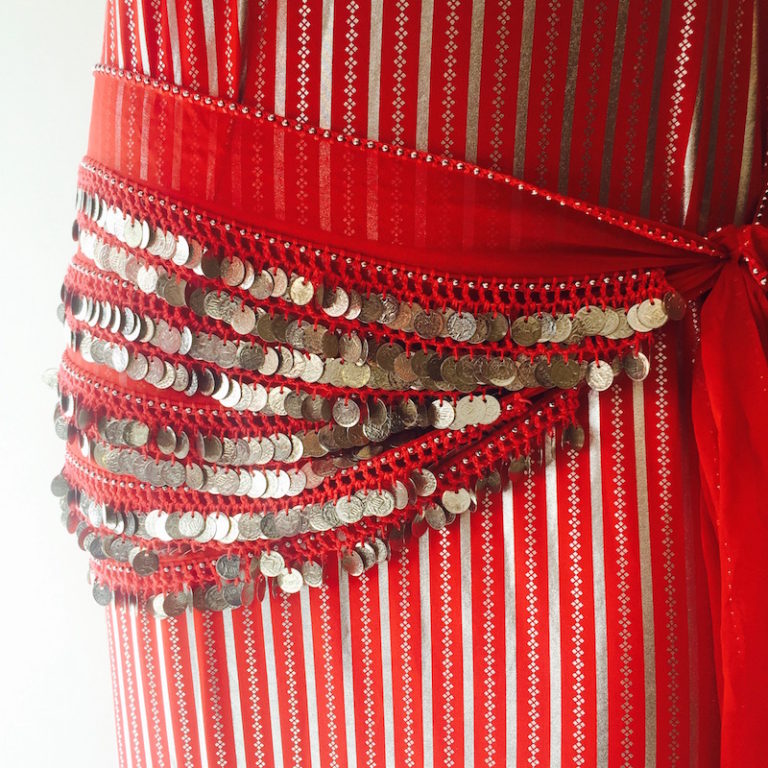 Baladi Dresses with Matching Hip Scarf | Amera's Palace Belly Dance ...