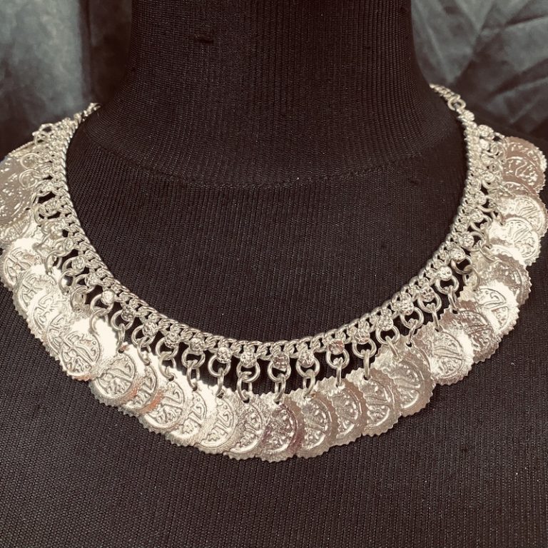 ‘Shakira’ Silver Belt | Amera's Palace Belly Dance Boutique