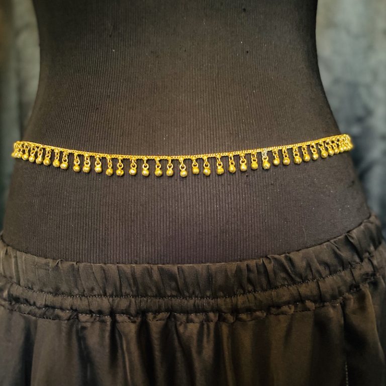 ‘Petit Bells’ Gold Belly Chain | Amera's Palace Belly Dance Boutique