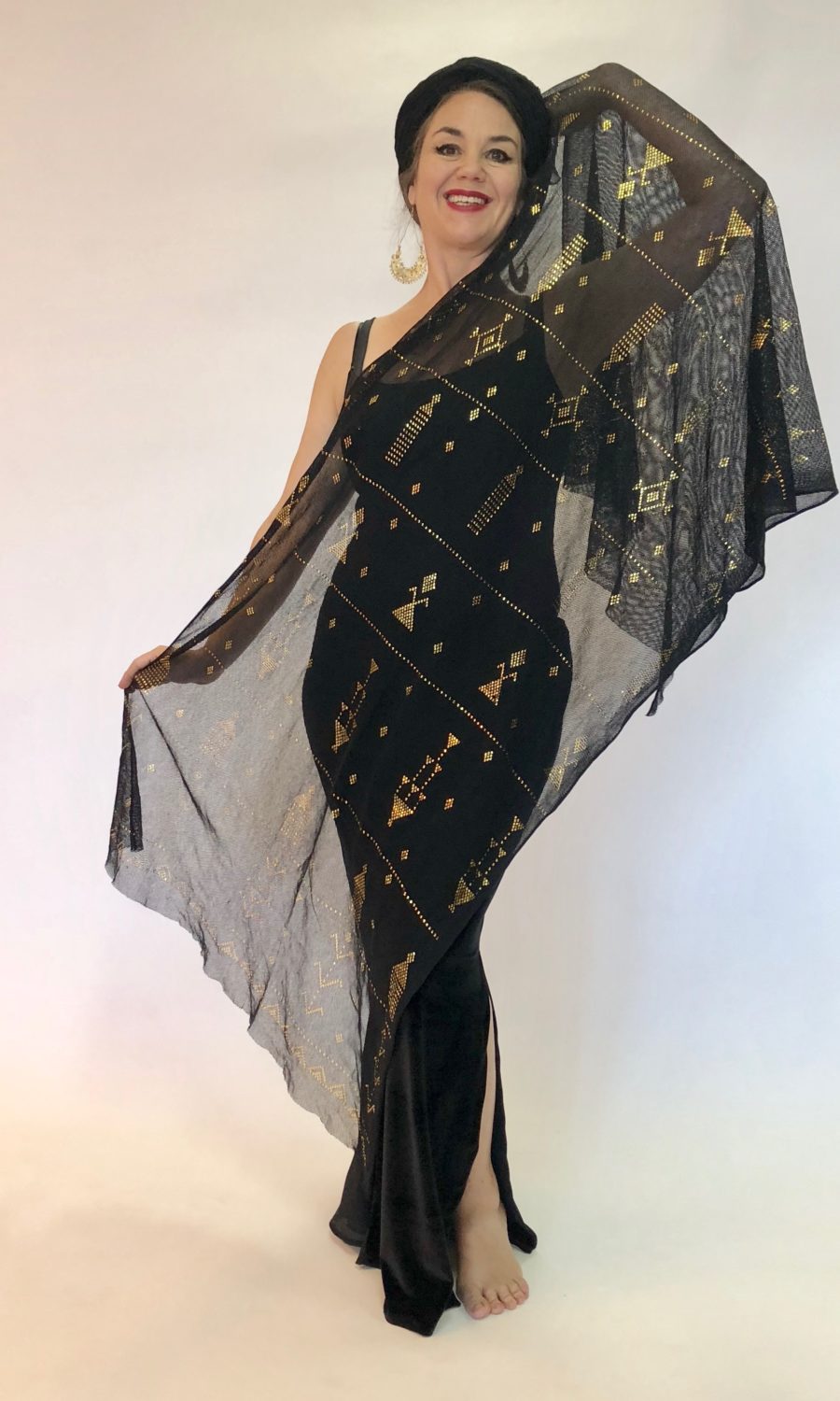Lovely Assuit Fabric | Amera's Palace Belly Dance Boutique